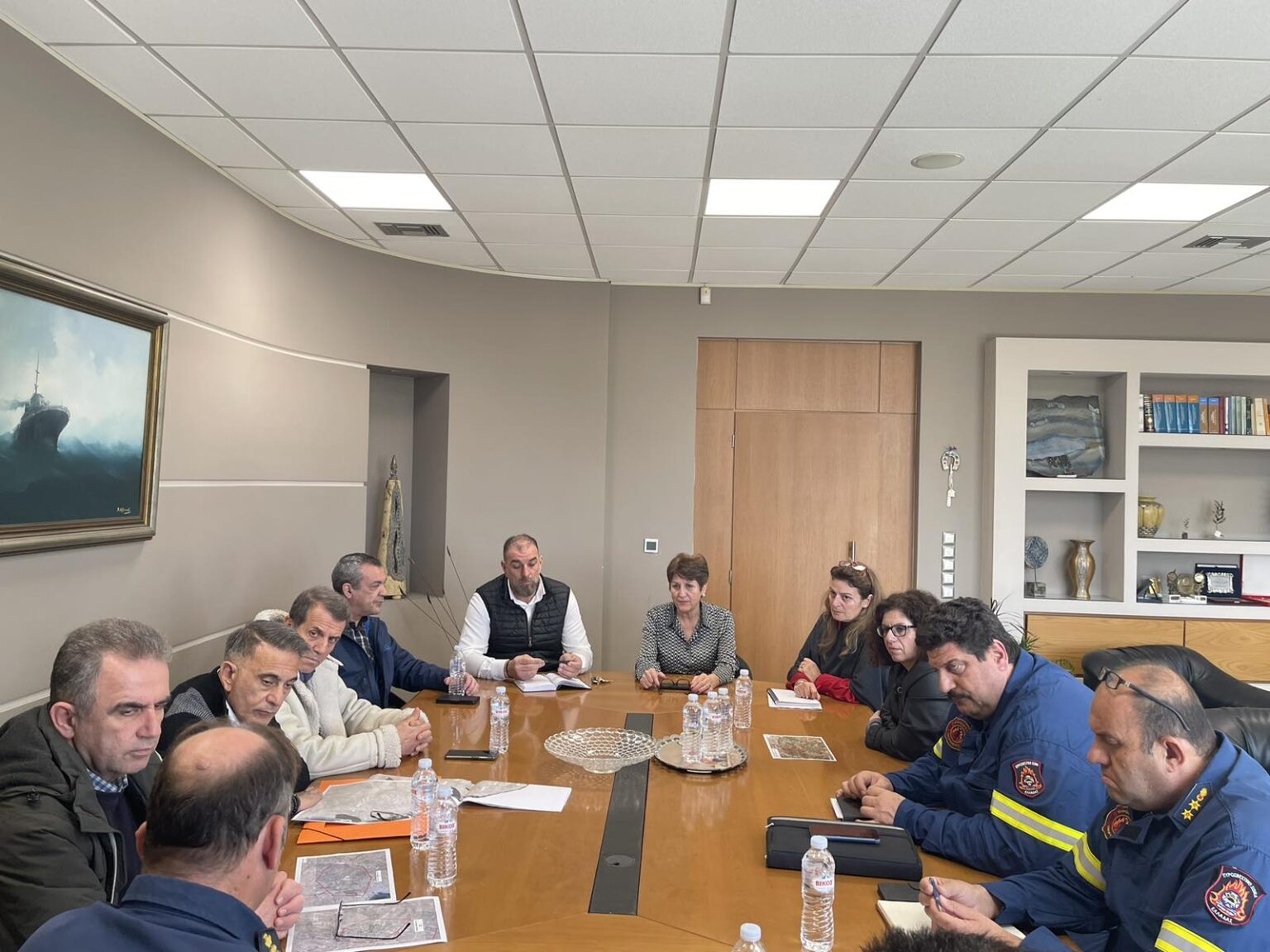 ΣΥΝΑΝΤΗΣΗ ΤΗΣ ΔΗΜΑΡΧΟΥ ΡΑΦΗΝΑΣ-ΠΙΚΕΡΜΙΟΥ ΚΥΡΙΑΣ ΔΗΜΗΤΡΑΣ ΤΣΕΒΑ-ΜΗΛΑ ΓΙΑ ...